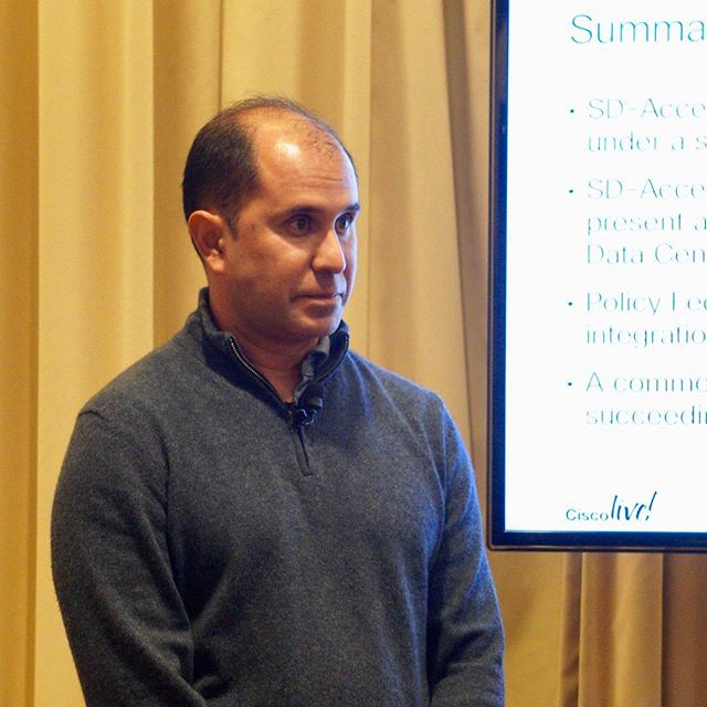 Cisco Software Defined Access Presents at Tech Field Day Extra at Cisco ...